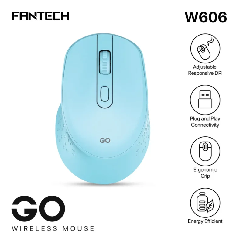 Fantech Go W606 Wireless Mouse Price In Bangladesh